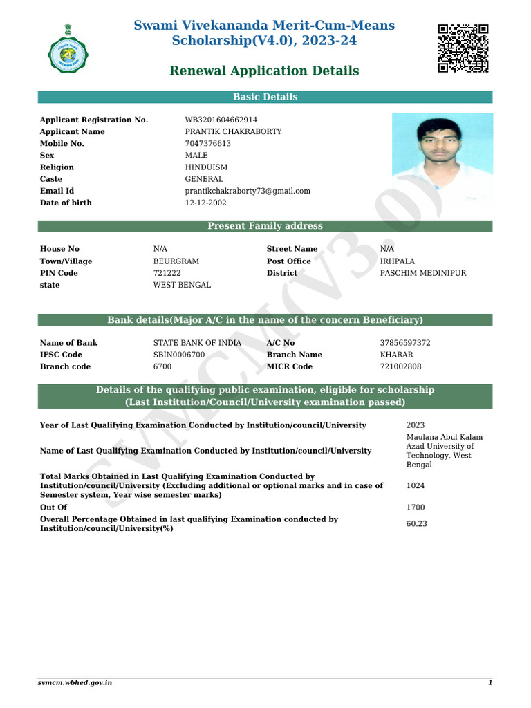 Application Details | PDF