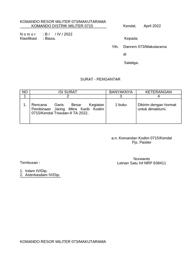 RGB Bin Jaring Mitra Karib I | PDF