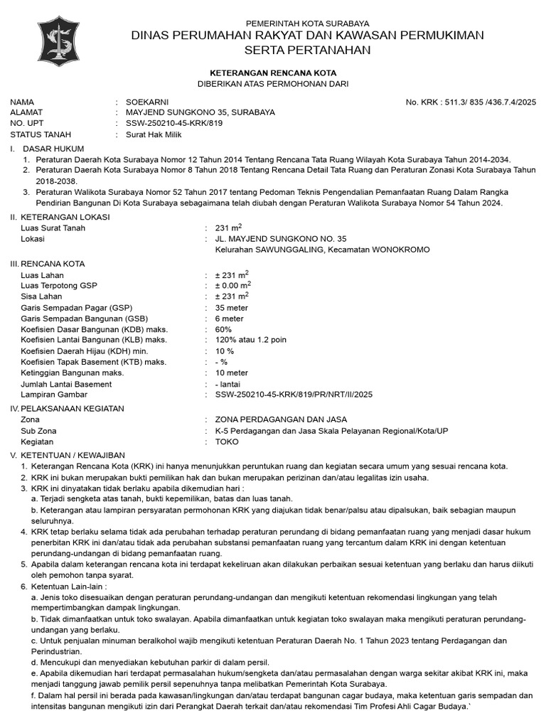 KRK Mayjen - Merged | PDF