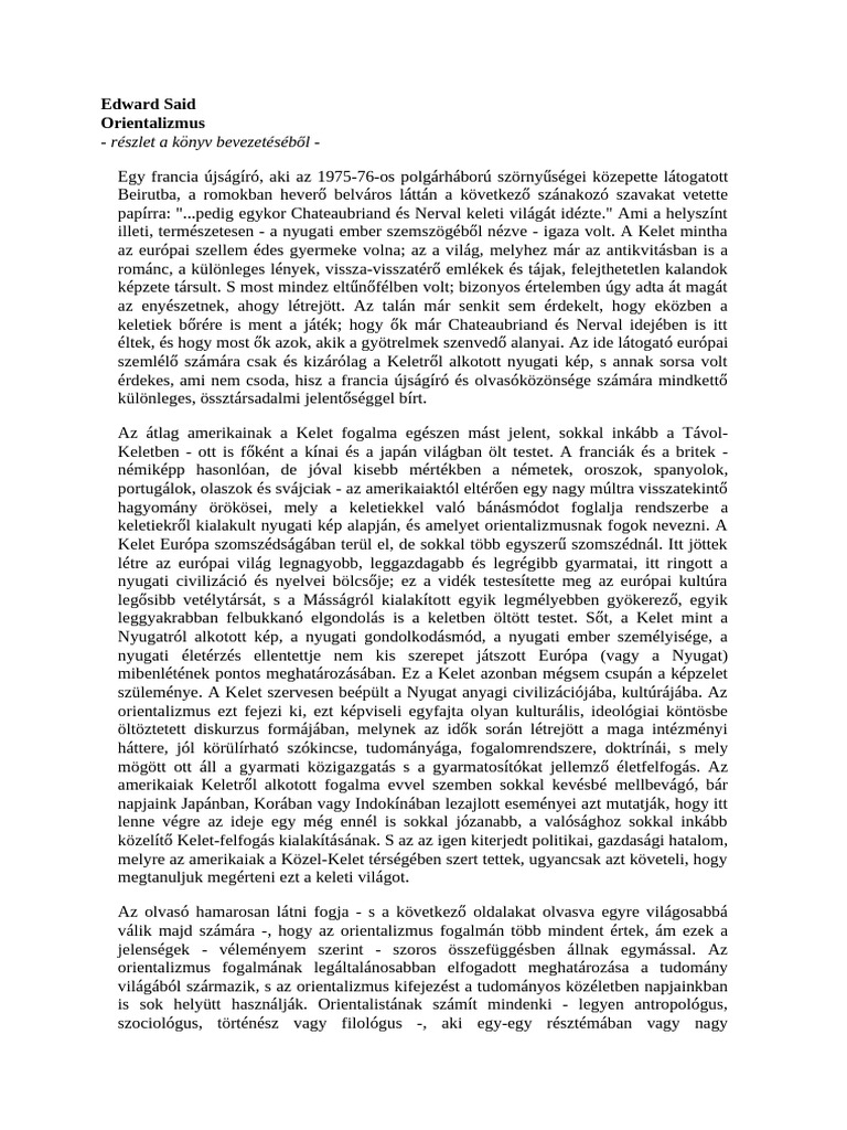 Edward Said | PDF
