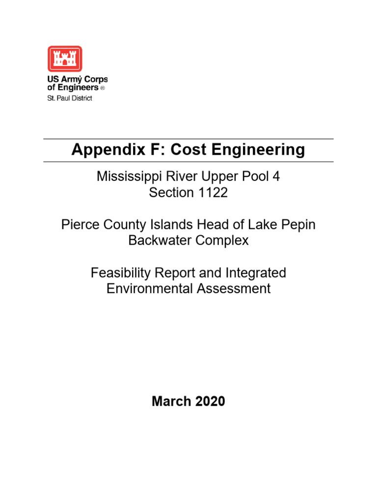 UP4 Appendix F Cost Engineering | PDF | Subcontractor | Risk