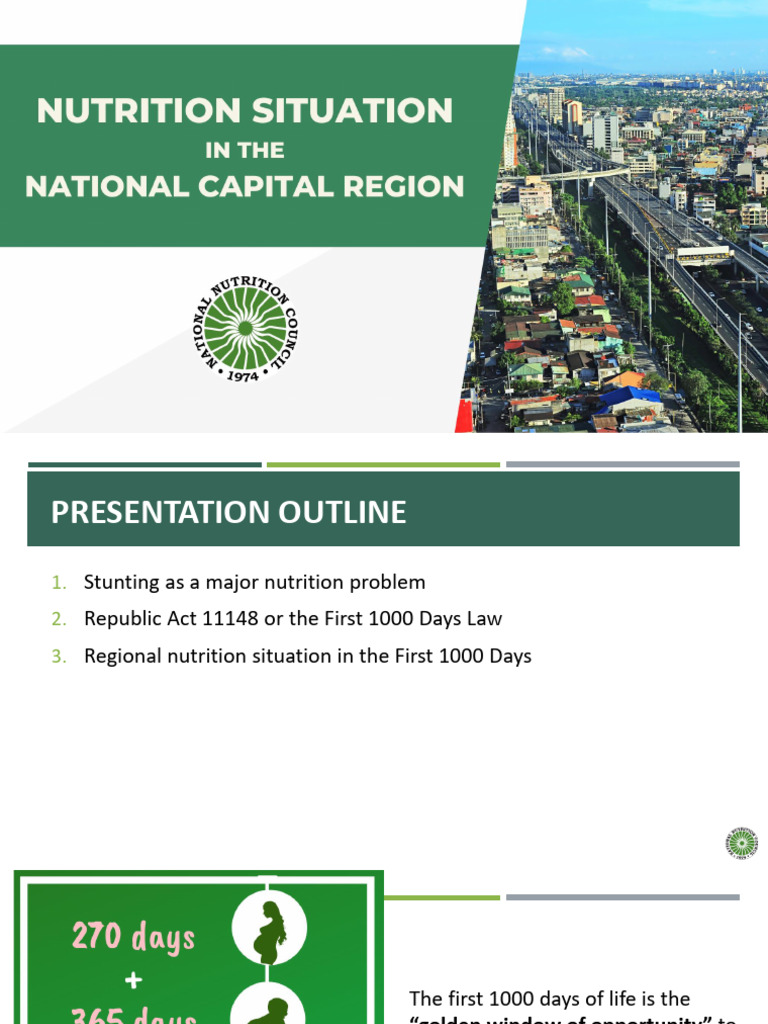 Regional Nutrition Situation - As of 23february2024 - TKDSP Forum | PDF ...