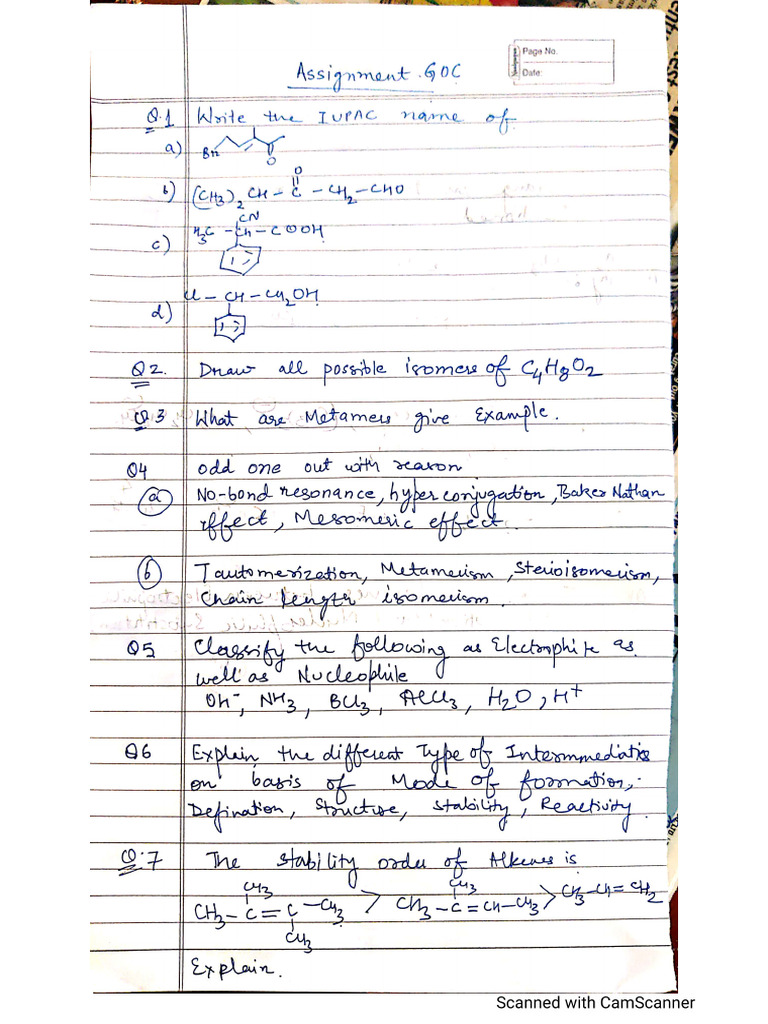 GOC Assignment | PDF