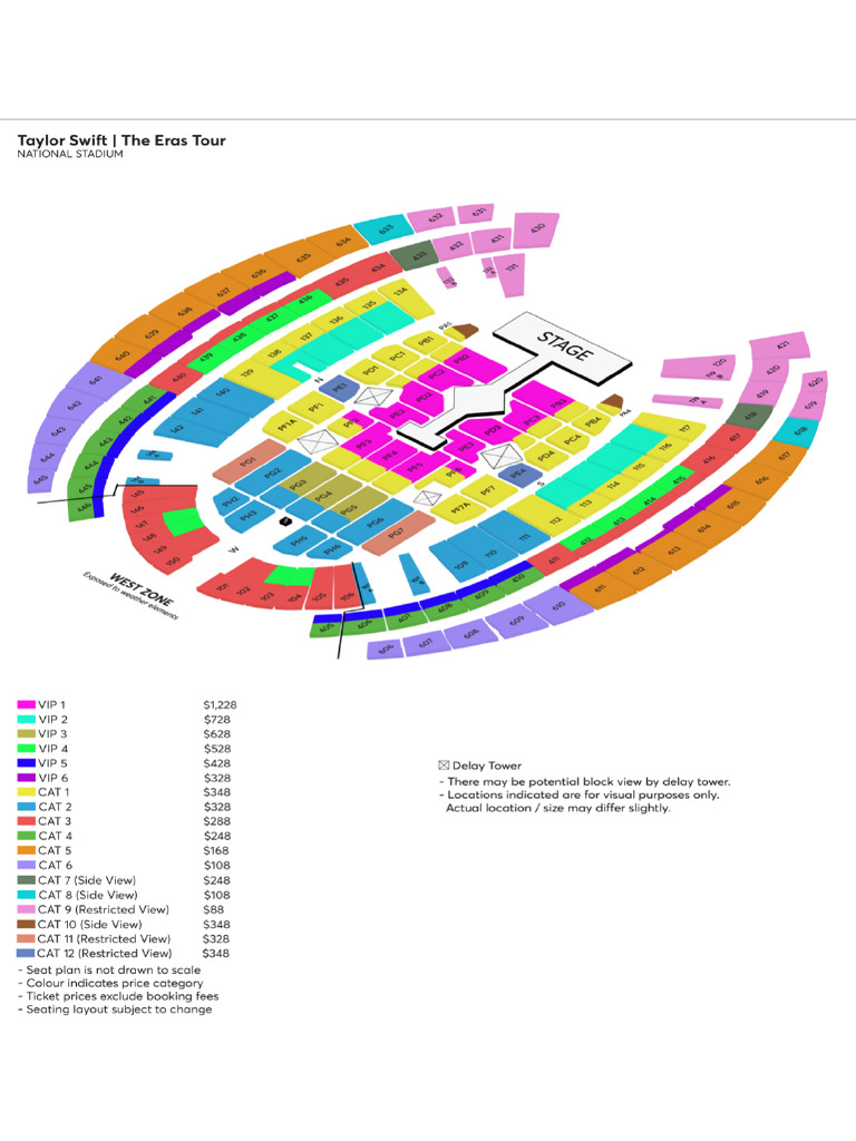 Seating Map - Ticketmaster | PDF
