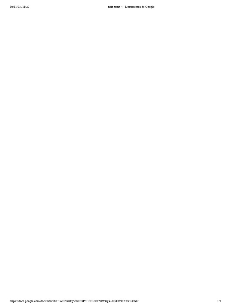 Fisio 4 Dibujo | PDF