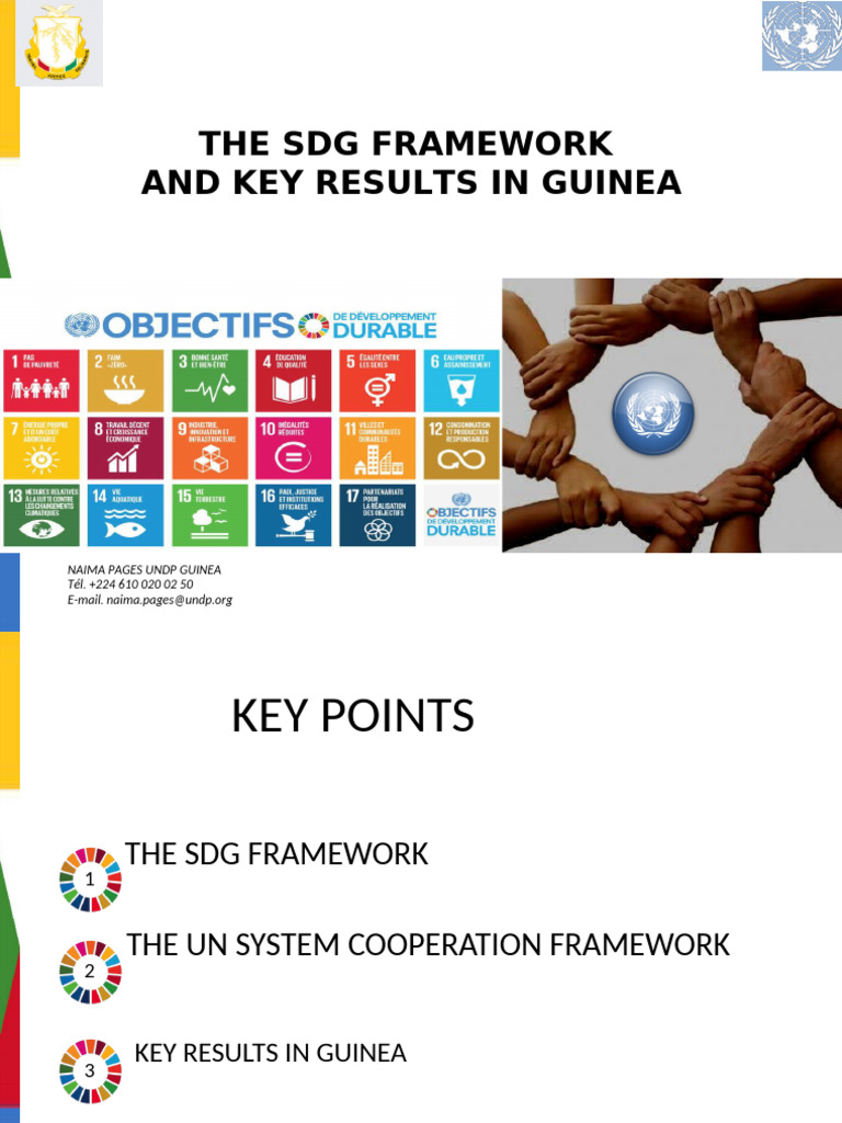 UN SDG Framework | PDF | Économie | Politique mondiale