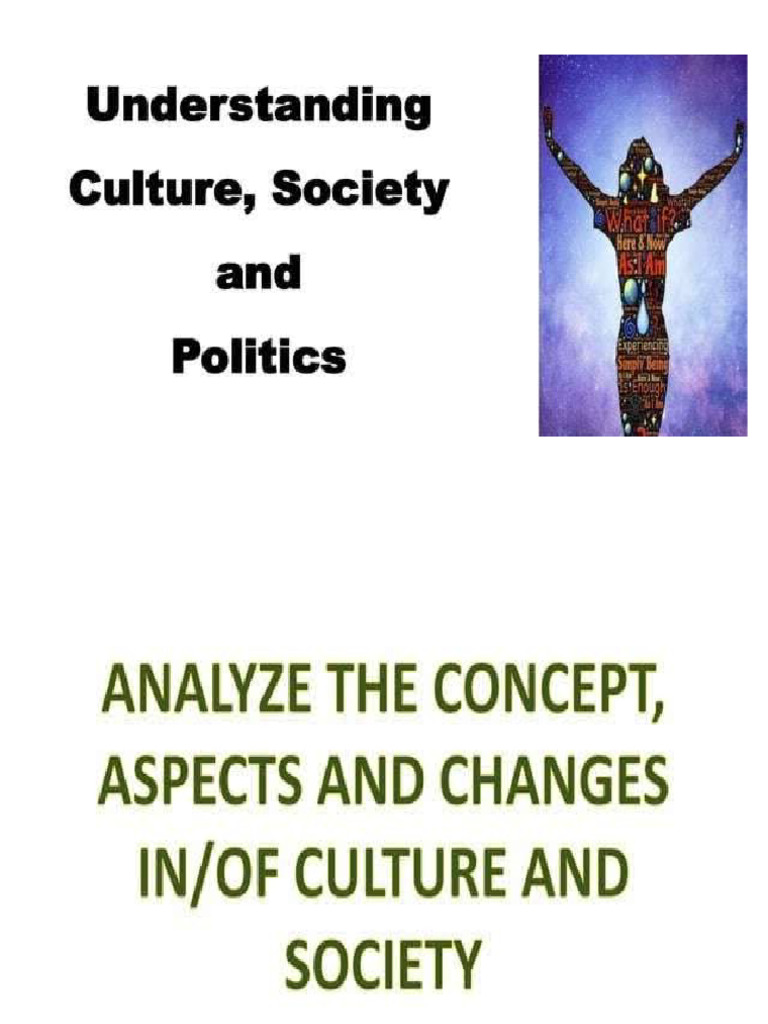 Analys The Concept and Aspects of Culture | PDF