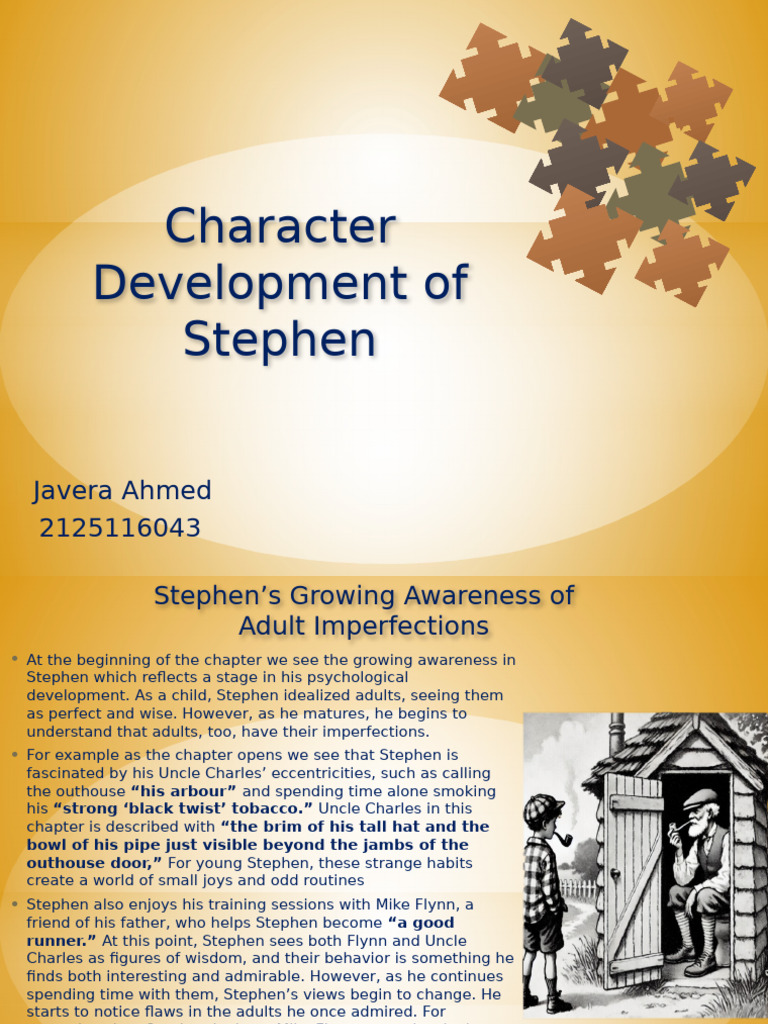 Character Development of Stephen | PDF | Prayer
