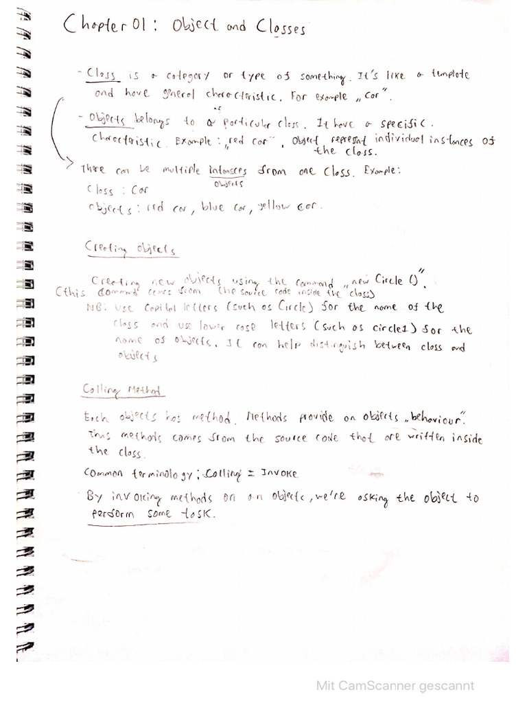 Notebook - Chapter 01 | PDF