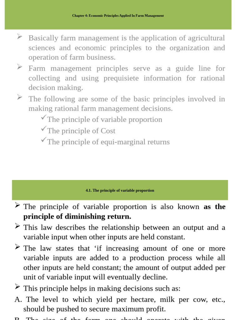 Chapter 4 Farm MGHT (Chap 3) | PDF | Average Cost | Marginal Cost