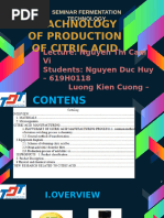 Production and Analysis of Citric Acid Using HPLC Method | PDF | High ...