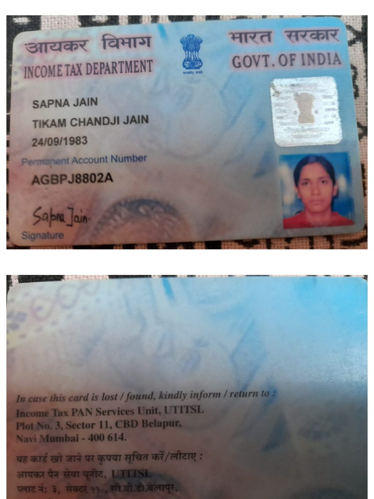 Pan of Sapna Jain | PDF