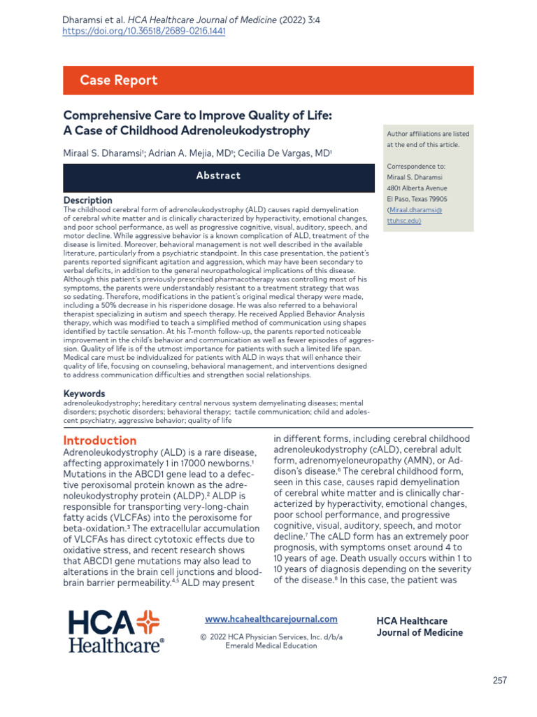 Comprehensive Care To Improve Quality of Life | PDF | Health Care ...