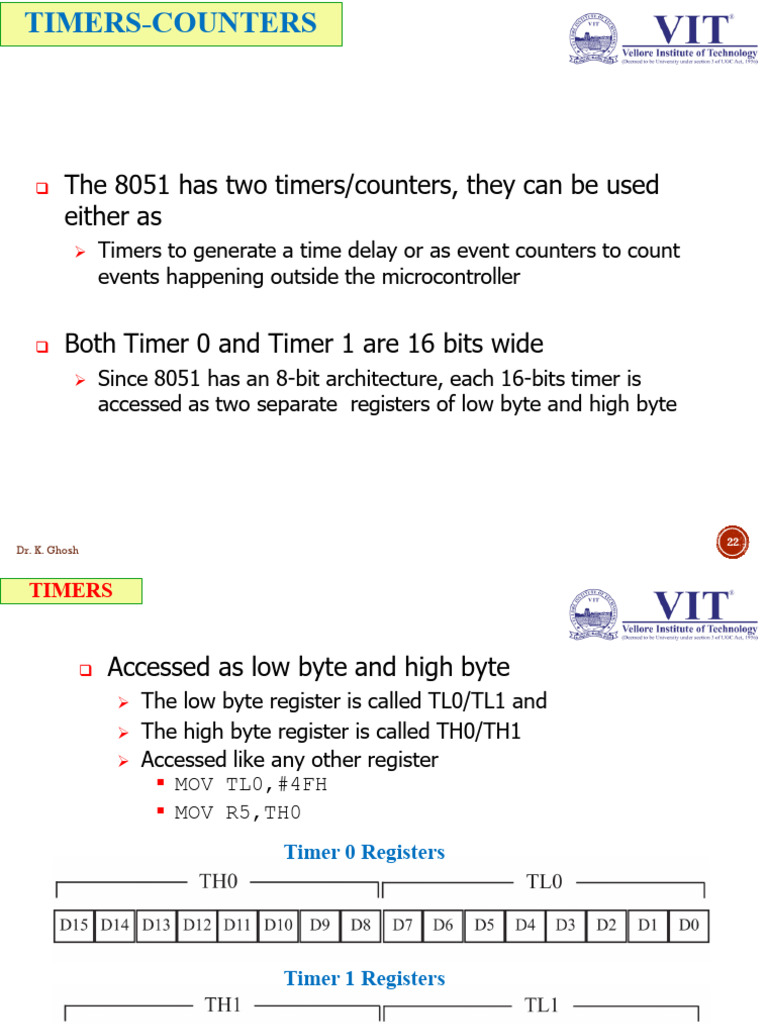 11 Timers Counters 03 02 2025 | PDF | Computer Engineering | Computer Architecture