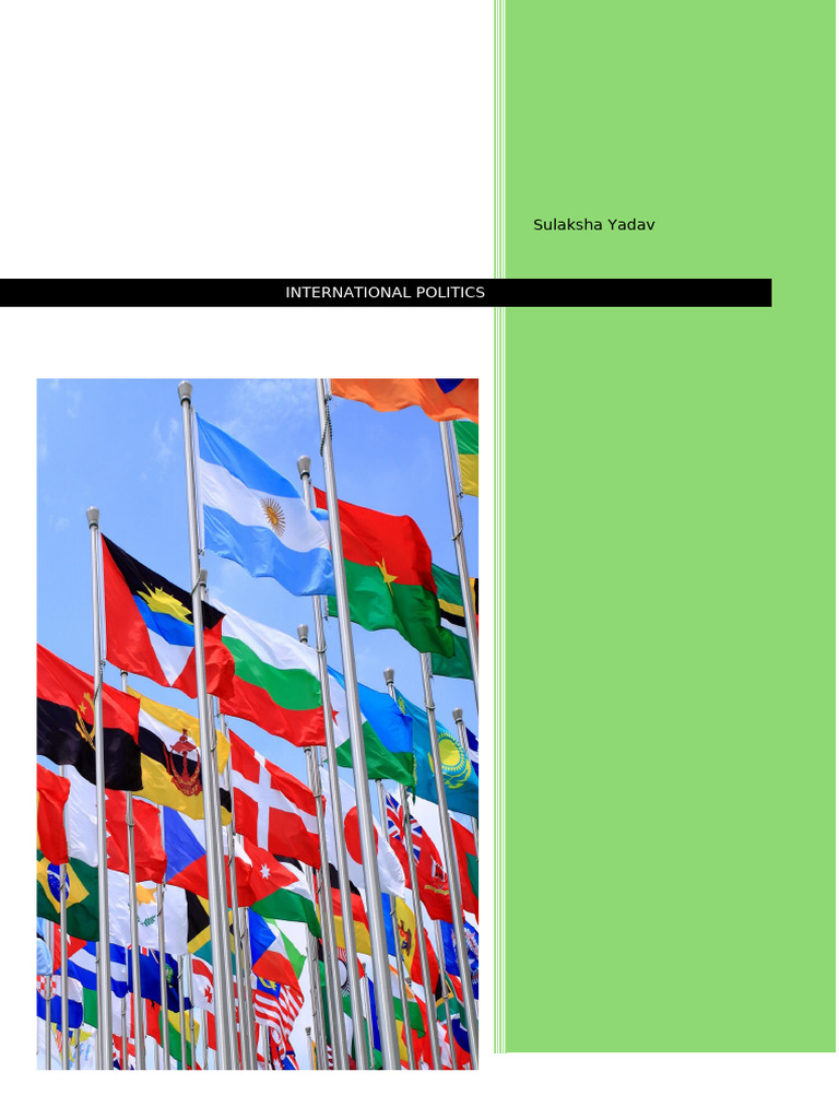 Understanding International Politics Dynamics | PDF | International ...
