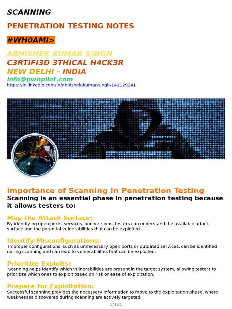 Pentest Nmap | PDF | Domain Name System | Transmission Control Protocol