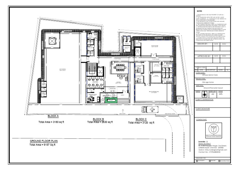 Athulya Ground Floor Plan 02.01.2025 Dwg-Model | PDF