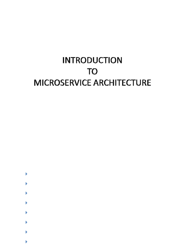 21_Microservices-Overview | PDF | Service Oriented Architecture | Software Design