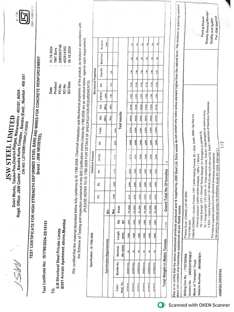 20mm jsw 241031 | PDF
