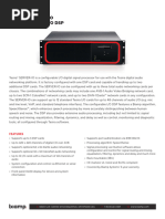 Biamp Data Sheet Tesiraforte x1600 Feb22 | PDF | Usb | Digital Signal ...
