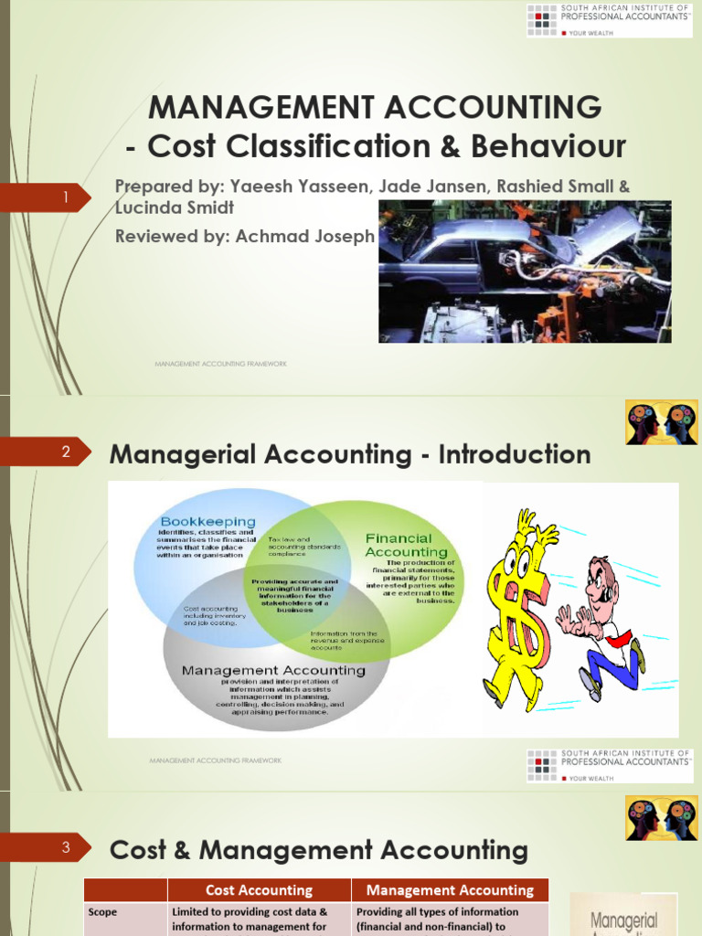 Cost Classification Behaviour Presentation | PDF | Cost Accounting | Management Accounting