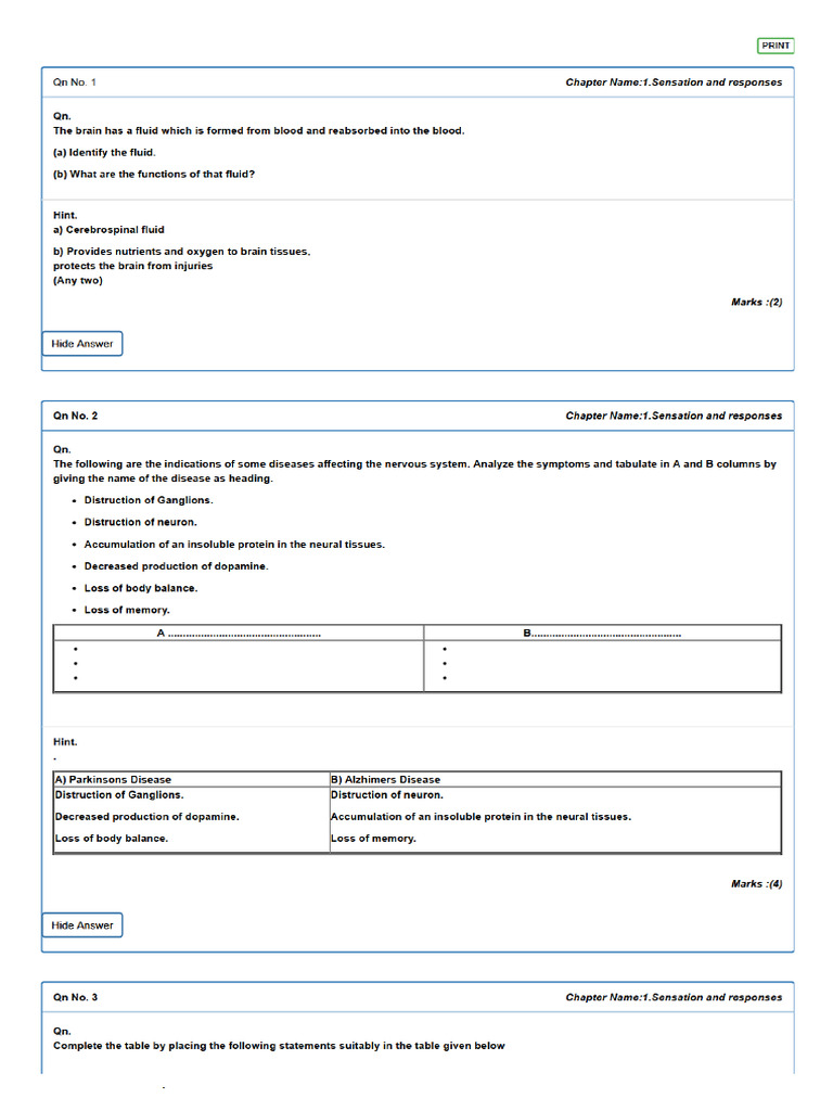 Kerala SSLC Biology Chapterwise Question Bank - Chapter 1 EM | PDF