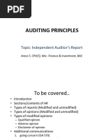 Lecture 6 - Opening Balances (ISA 510), Expert (ISA 620), IsA 501 and ...