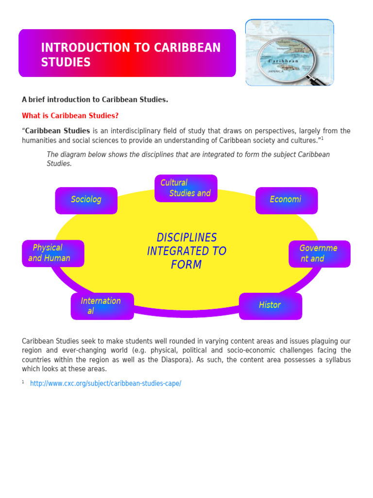 Caribbean Studies Syllabus Overview | PDF | Information | Knowledge