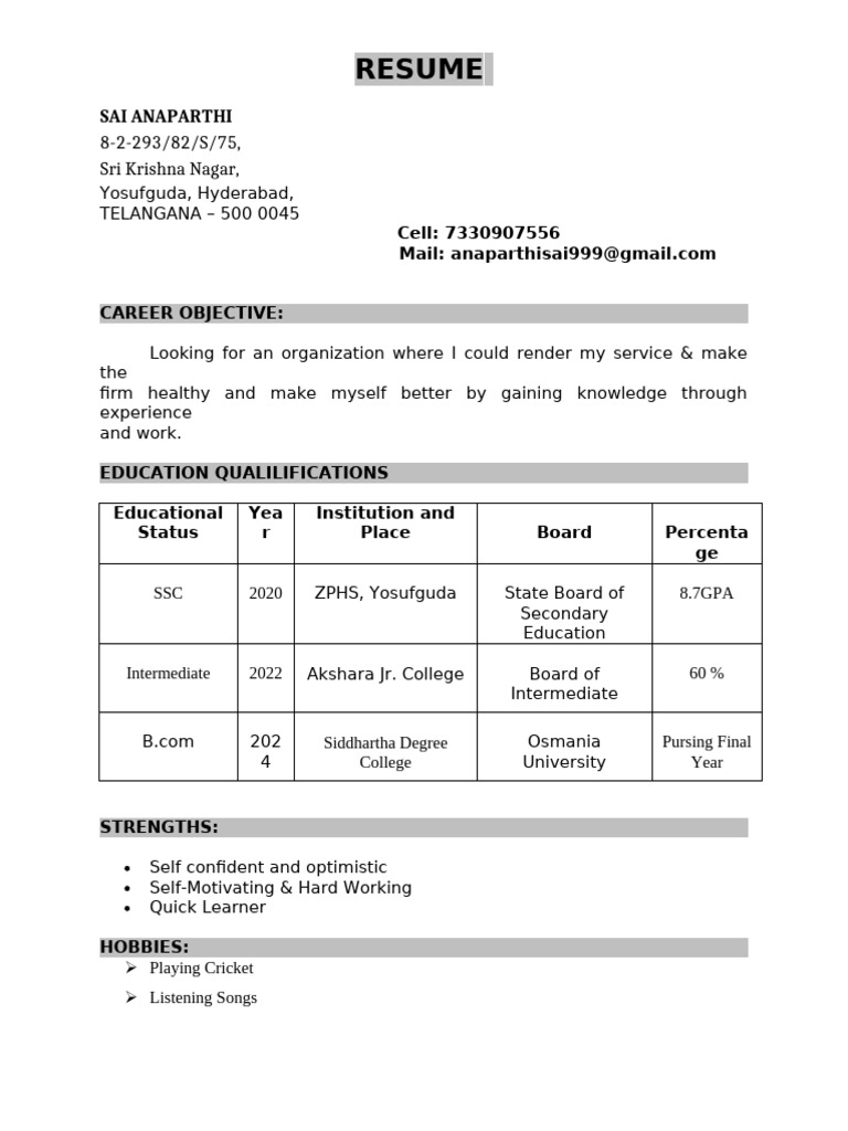 Chy Important Questions | PDF