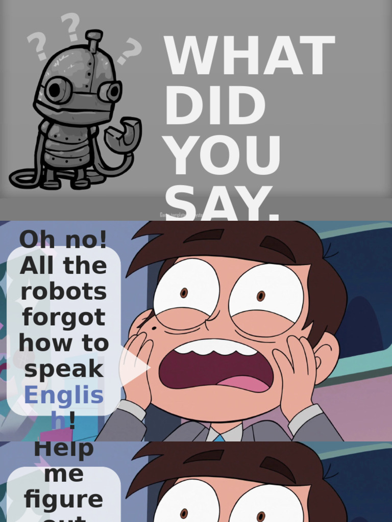 Decode the Robot Language! | PDF