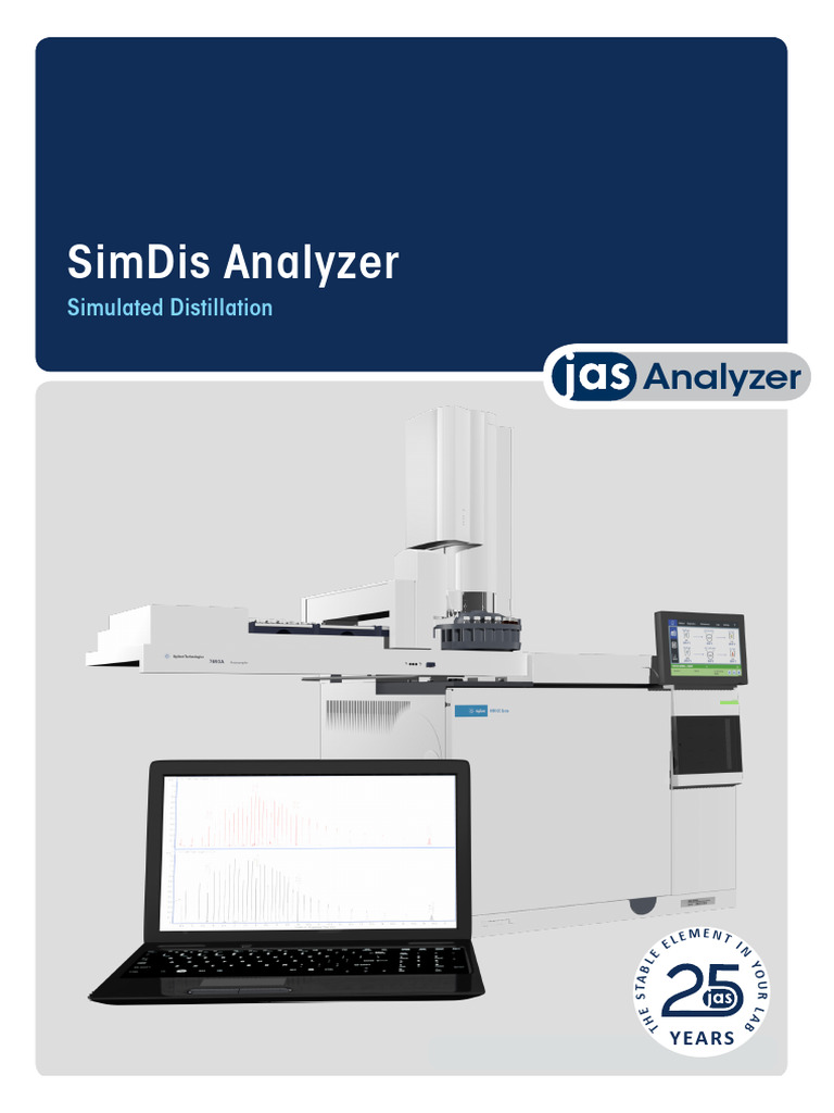 JAS GCD86-12 Simulated Distillation Analyzer | PDF | Distillation | Gas ...