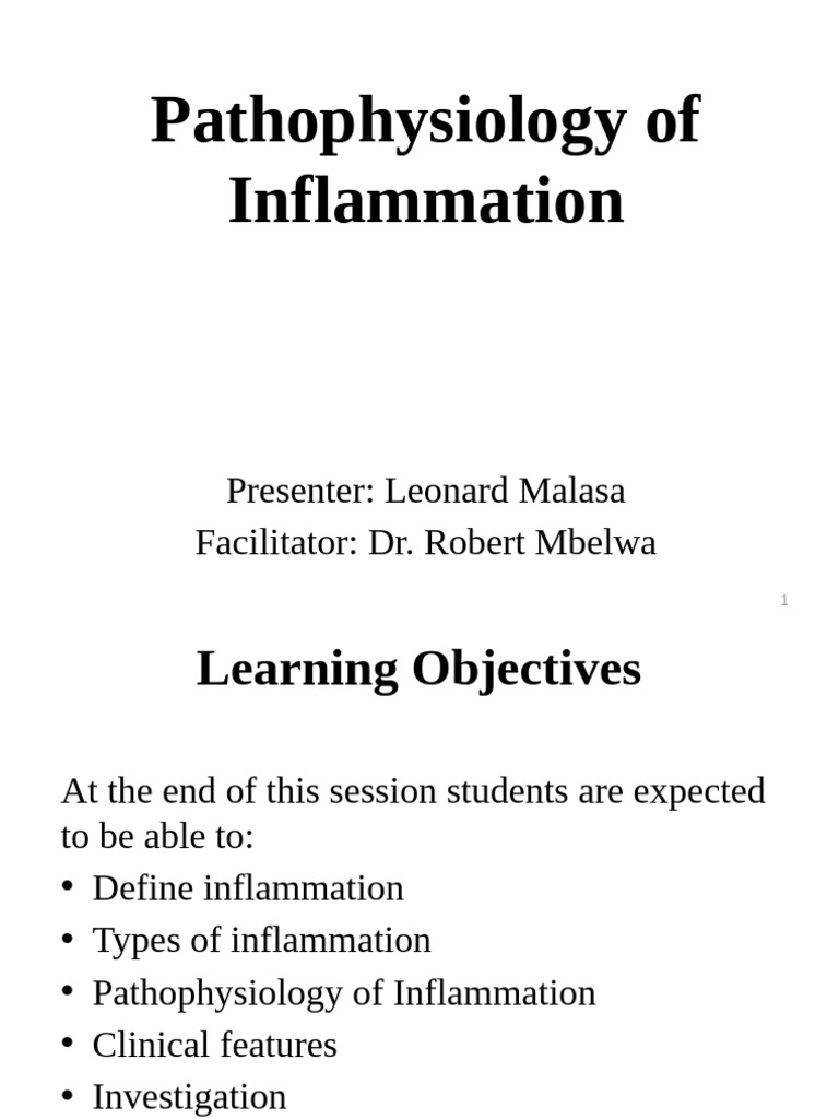 Understanding Inflammation Pathophysiology | PDF | Inflammation ...