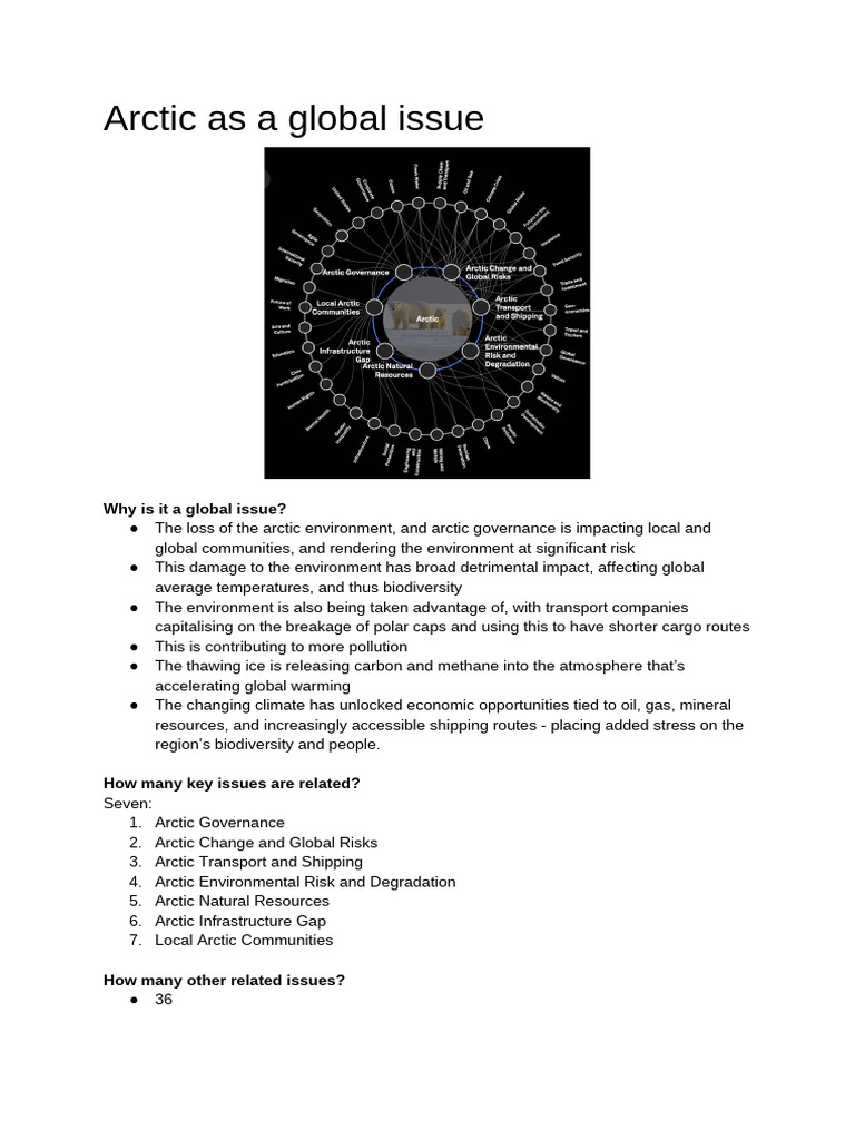 Arctic Environmental Crisis and Governance | PDF | Arctic | Climate Change