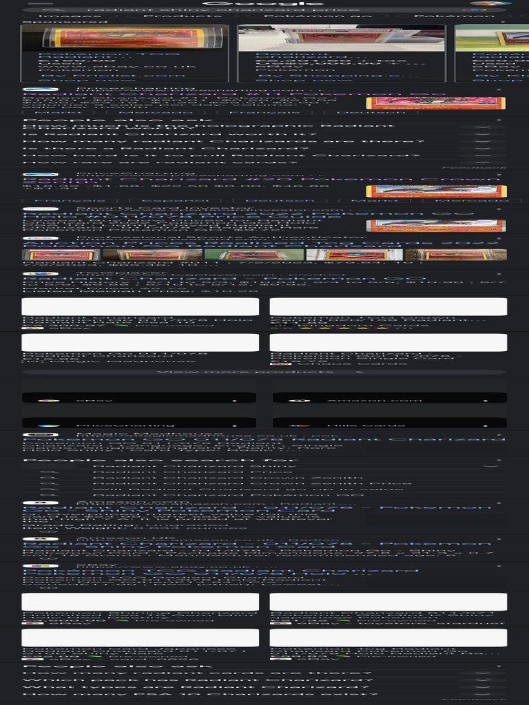 Radiant Charizard Price Guide | PDF | Trading Cards | Nintendo Franchises
