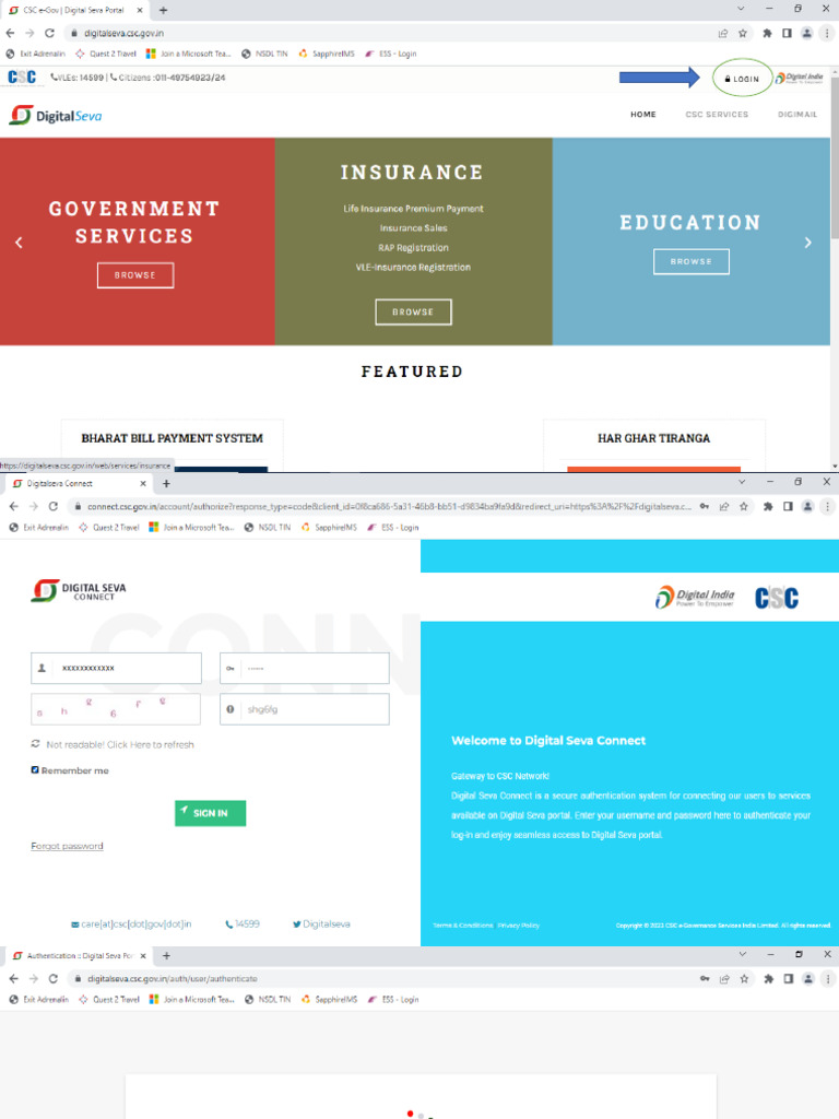 NSDL PAN Through CSC | PDF