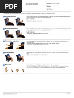 Hand Therapy: Thumb Exercise Guide | PDF | Hand | Thumb