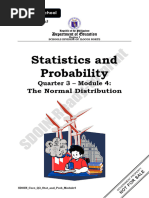 Statistics Probability Q3 Mod3 The Normal Distribution | PDF | Standard Score | Normal Distribution
