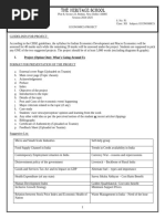 11 Economics Project Topics 24-25 | PDF | Economics | Economies