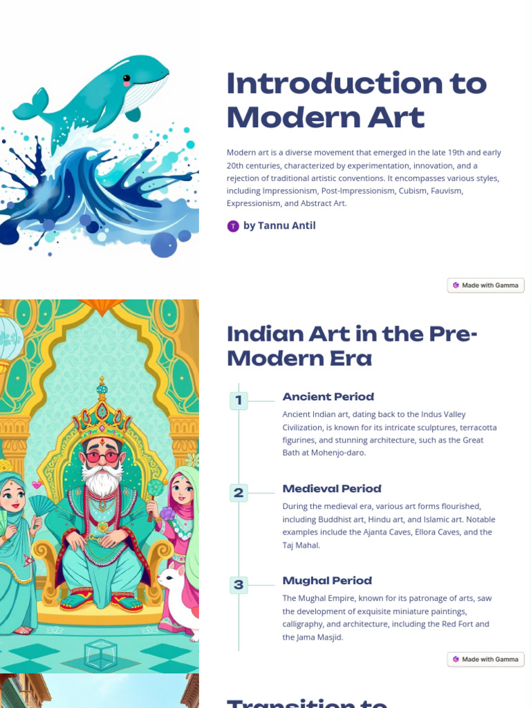 Introduction To Modern Art | PDF | Paintings | Abstract Art