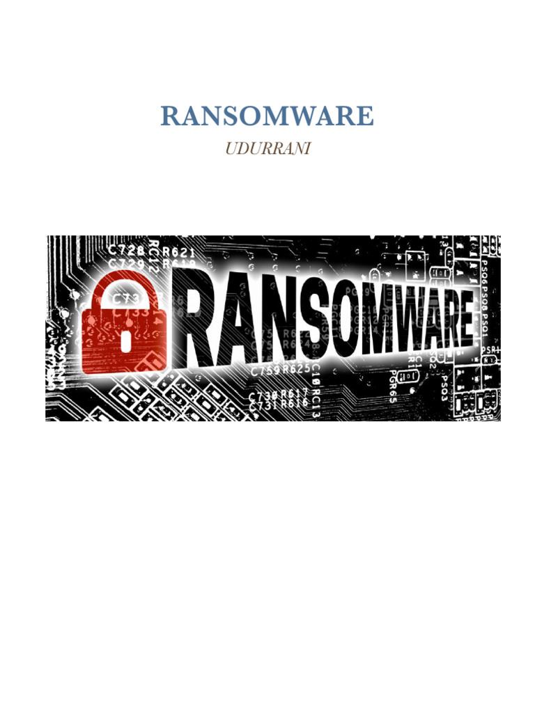 Intro to Ransomware | PDF | Ransomware | Public Key Cryptography