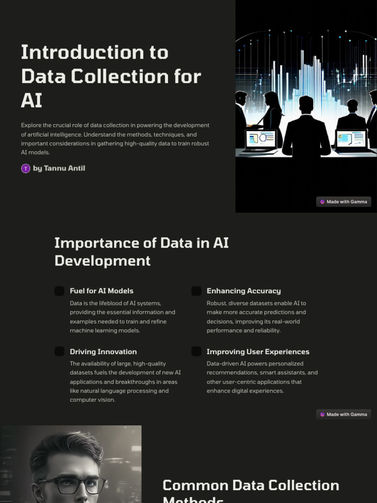 Introduction To Data Collection For AI | PDF | Artificial Intelligence | Intelligence (AI ...