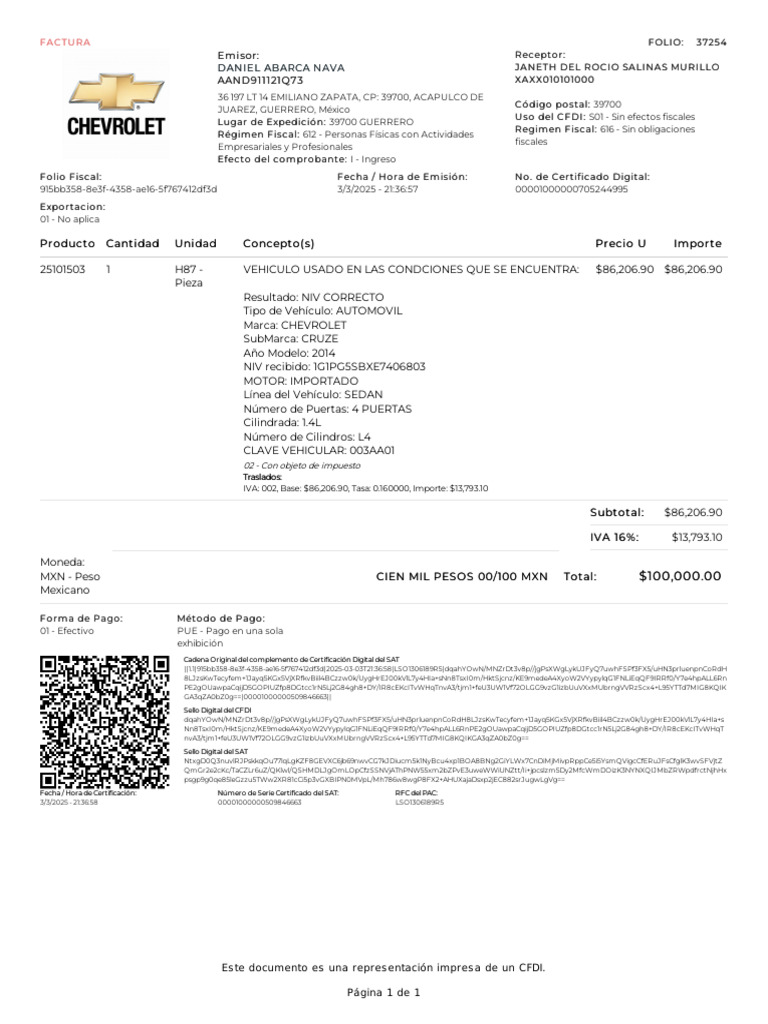 Janeth Del Rocio Salinas Murillo | PDF