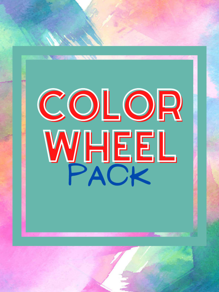 New Art Color Wheel Pack | PDF | Electromagnetic Spectrum | Light