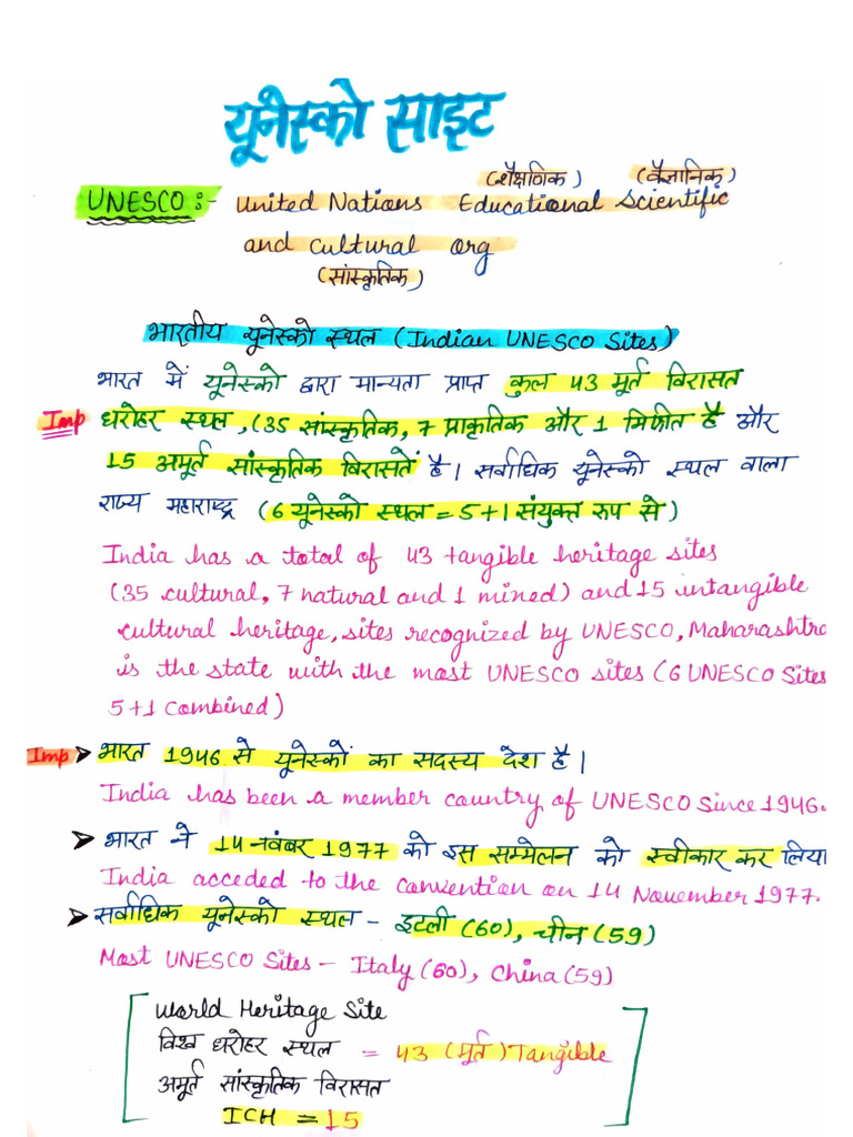 Uneseco Site 1 | PDF