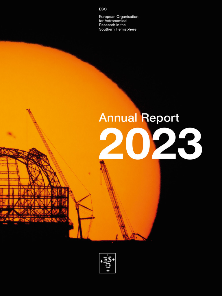 ESO Annual Report 2023 Overview | PDF | Galaxy | Asteroid