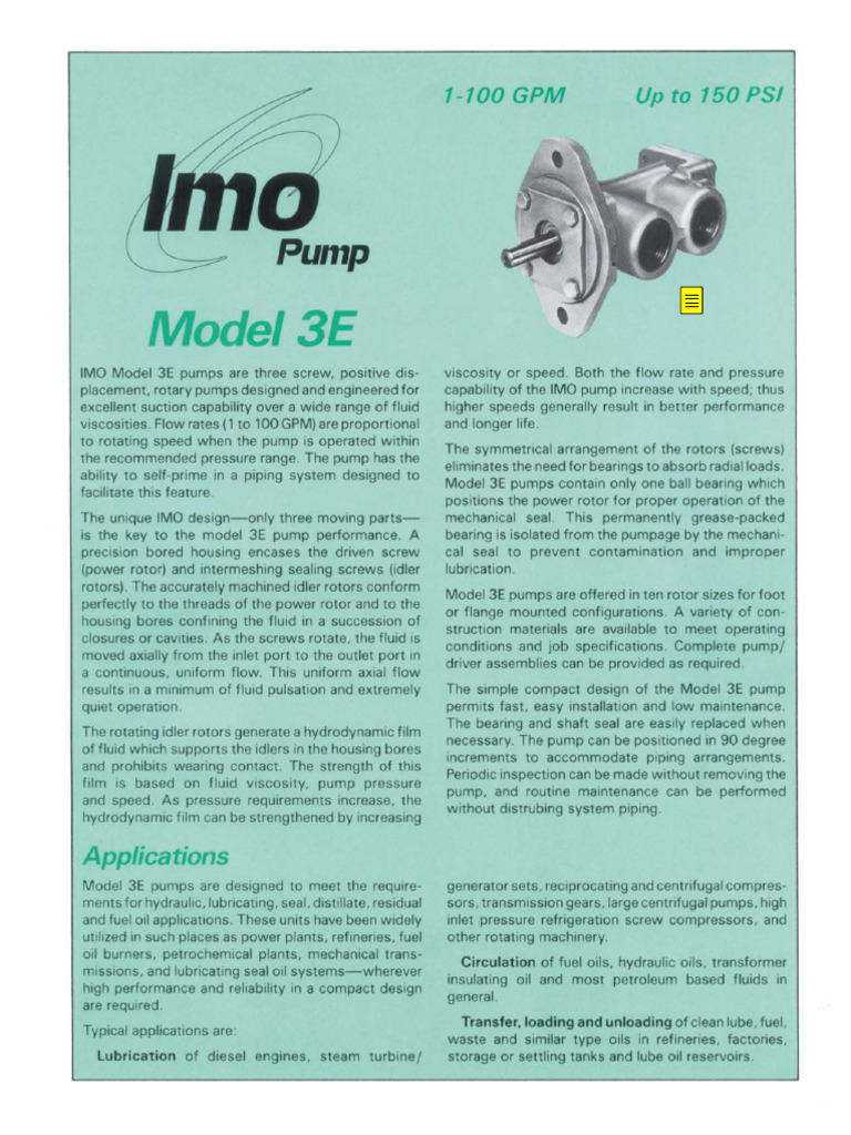 Catalogo Imo Serie 3e Pdf Bearing Mechanical Mechanical Engineering