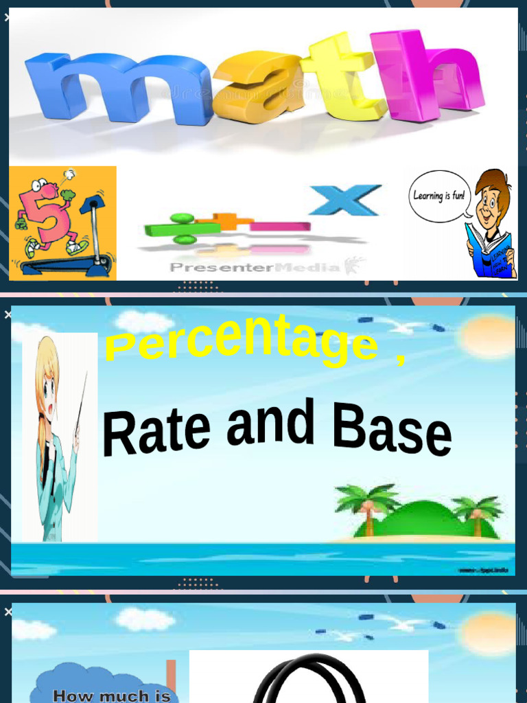 Percentage Rate and Base - Q3W4 (2) | PDF | Percentage | Division ...