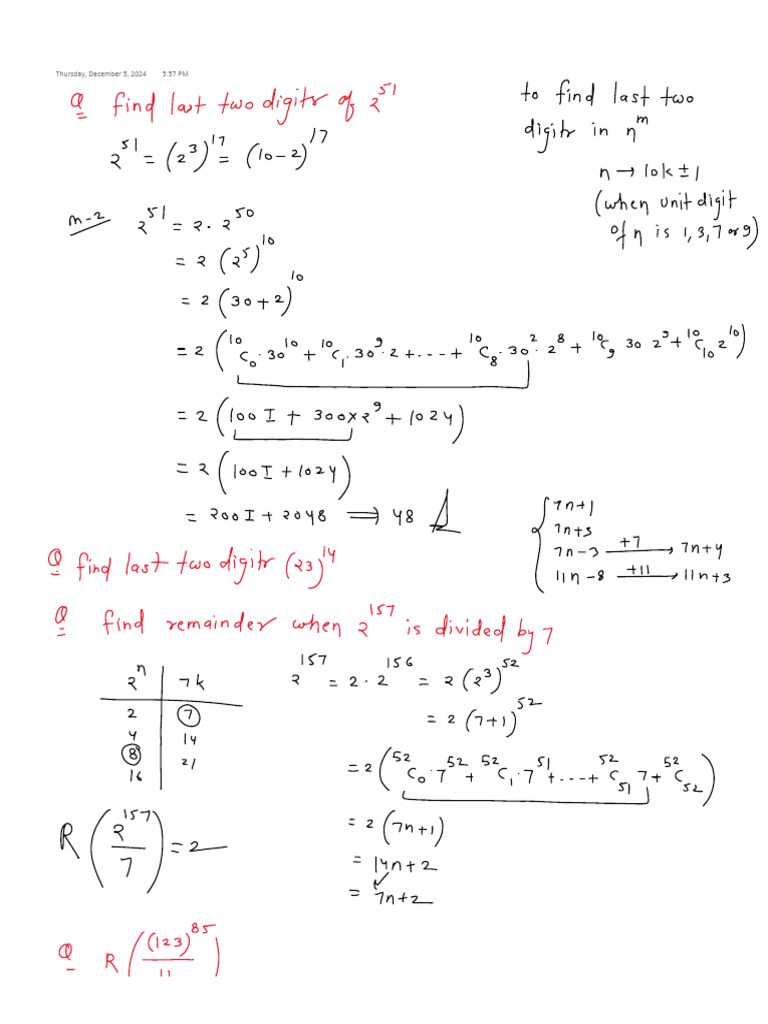 Binomial Theorem 5 Dec | PDF