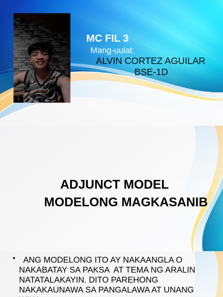 Adjunct Model | PDF