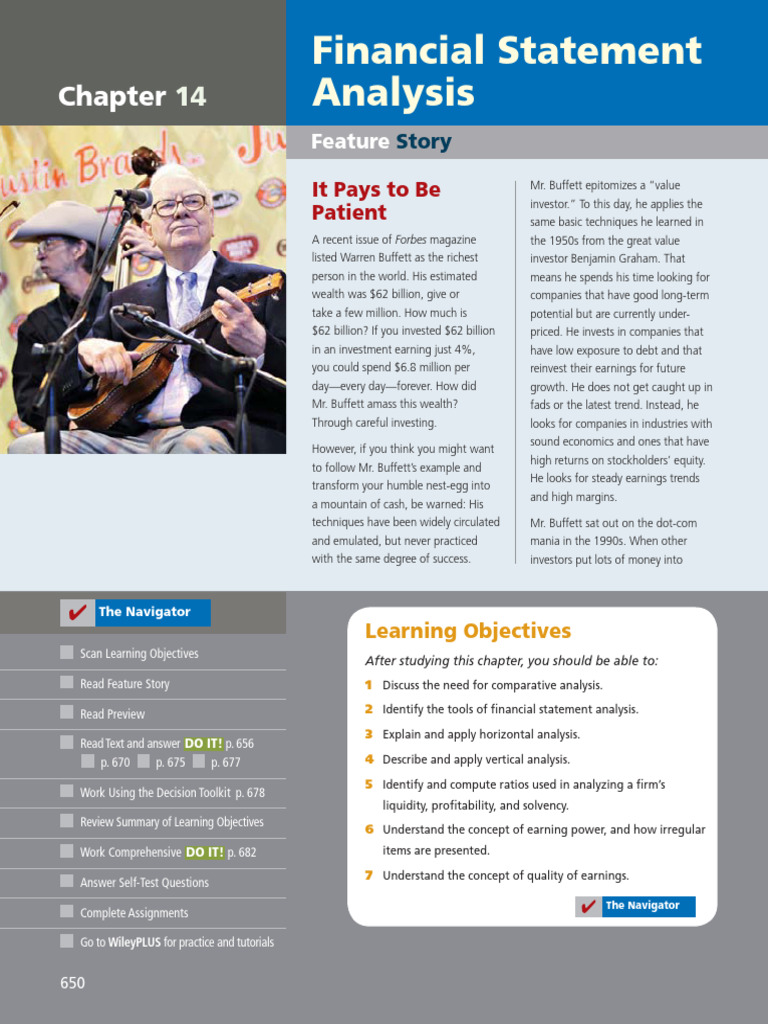 Financial Statement Analysis Techniques | PDF | Equity (Finance ...